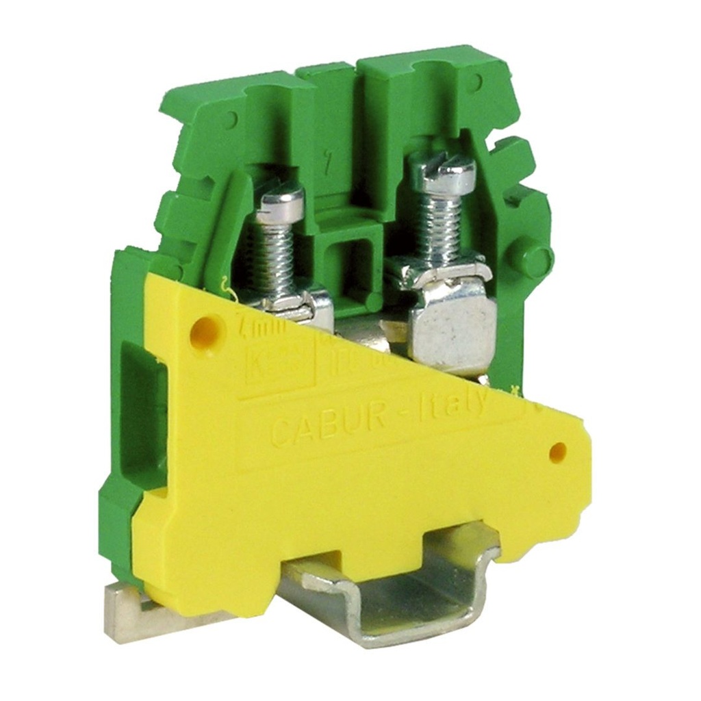 Ground Terminal Block For 15mm Din Rail Mini Din Rail Terminal Block